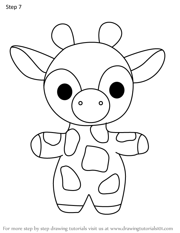 How to Draw Gina from YooHoo & Friends (YooHoo & Friends) Step by Step ...