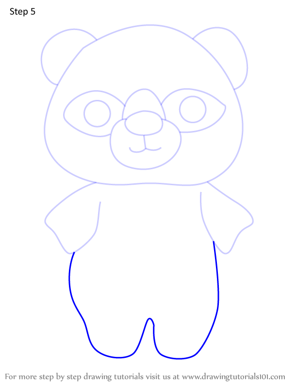 How to Draw Han from YooHoo & Friends (YooHoo & Friends) Step by Step ...