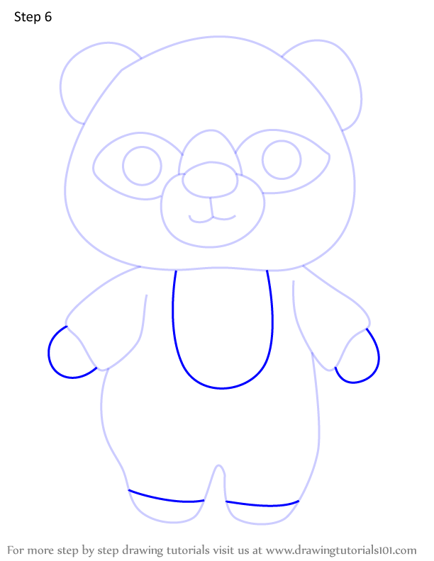 How to Draw Han from YooHoo & Friends (YooHoo & Friends) Step by Step ...