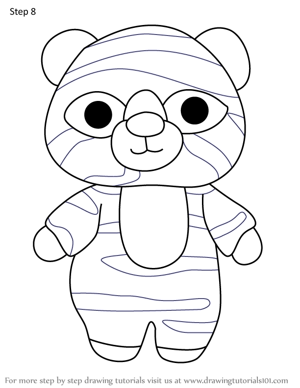 How to Draw Han from YooHoo & Friends (YooHoo & Friends) Step by Step ...