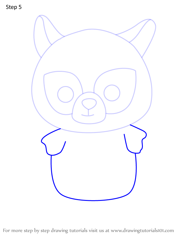 How to Draw Sleekee from YooHoo & Friends (YooHoo & Friends) Step by ...