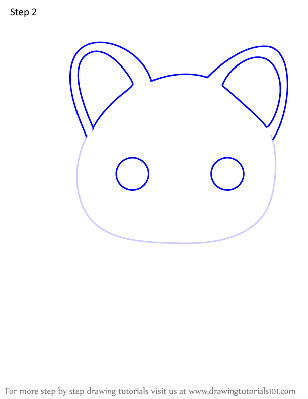 How to Draw Tabbee from YooHoo & Friends (YooHoo & Friends) Step by ...