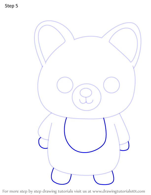 How to Draw Tabbee from YooHoo & Friends (YooHoo & Friends) Step by ...
