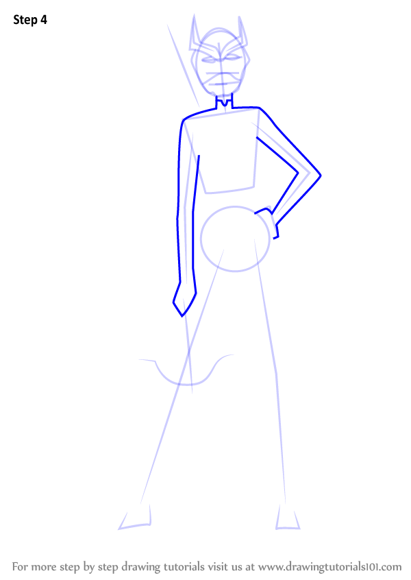 How to Draw Tigress from Young Justice (Young Justice) Step by Step ...