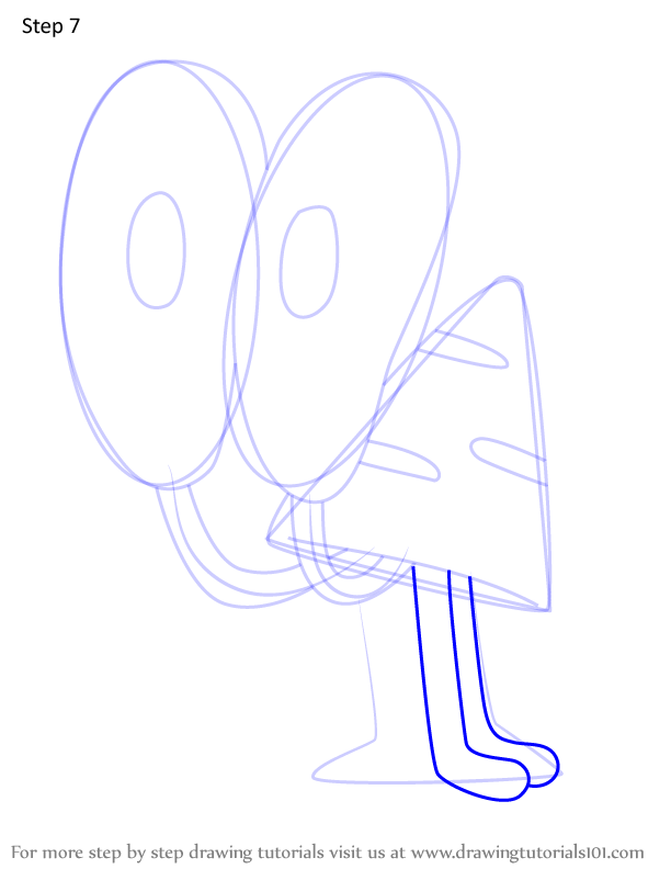 How to Draw Bernie from Zig & Sharko (Zig & Sharko) Step by Step ...