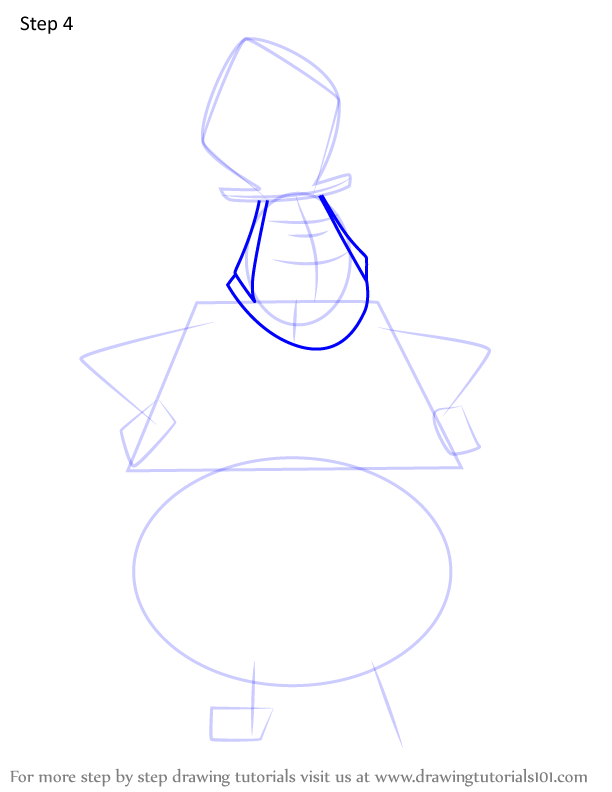 How to Draw Ghastly Ghost from Zig & Sharko (Zig & Sharko) Step by Step ...
