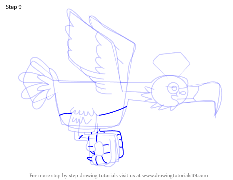 How to Draw Kakaput from Zig & Sharko (Zig & Sharko) Step by Step ...
