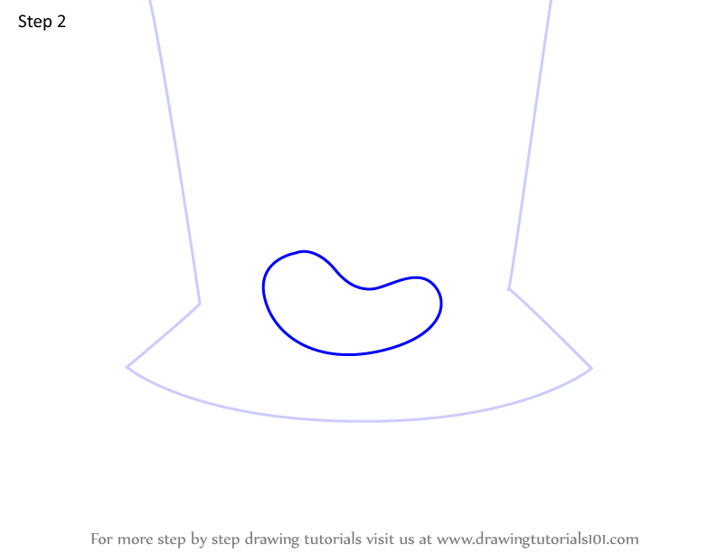 How to Draw Marina's Stomach from Zig & Sharko (Zig & Sharko) Step by ...