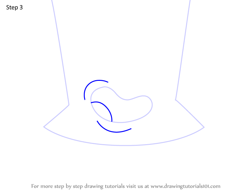 How to Draw Marina's Stomach from Zig & Sharko (Zig & Sharko) Step by ...