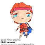 Chibi Characters Drawing Tutorials - Step by Step : DrawingTutorials101.com