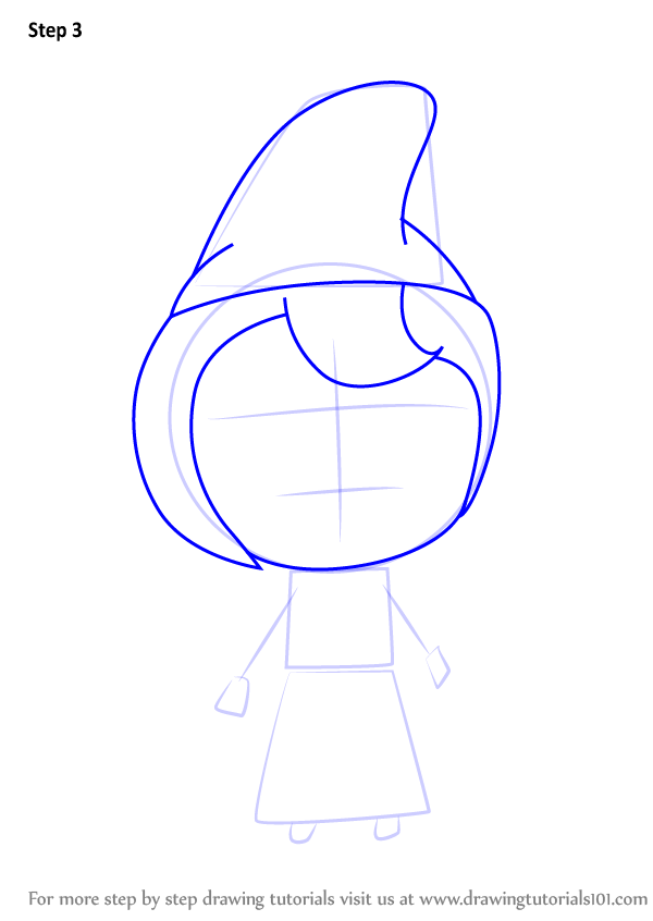 How to Draw Chibi Juliet From Gnomeo and Juliet (Chibi Characters) Step ...