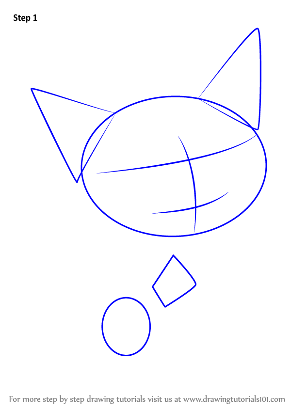 How to Draw Chibi Mittens Cat from Bolt (Chibi Characters) Step by Step ...