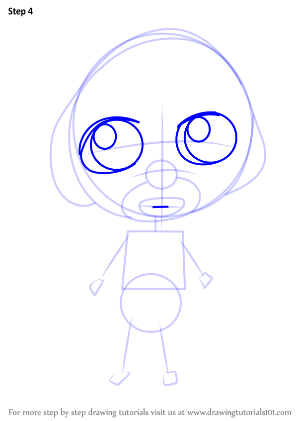 How to Draw Chibi Perez From Despicable me 3 (Chibi Characters) Step by ...