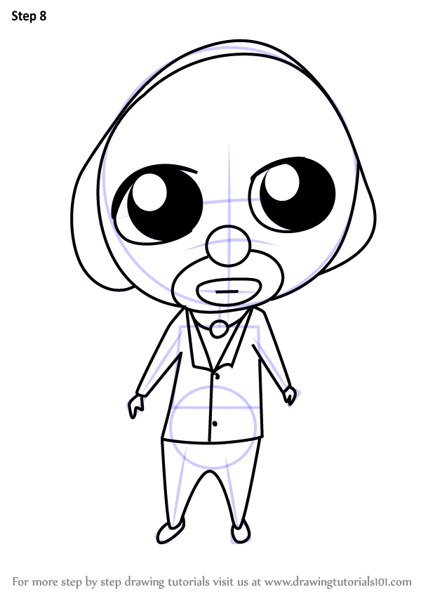 How to Draw Chibi Perez From Despicable me 3 (Chibi Characters) Step by ...