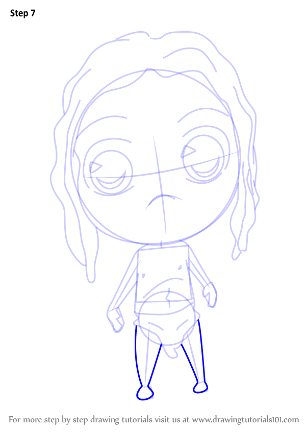 How to Draw Chibi Tarzan (Chibi Characters) Step by Step ...