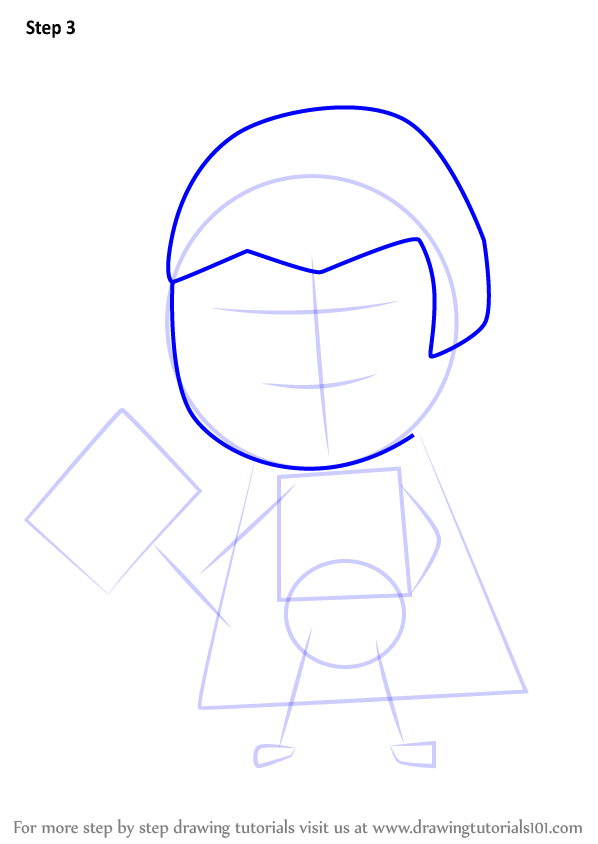 How to Draw Chibi Thor (Chibi Characters) Step by Step ...