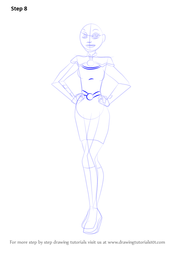 How to Draw Starfire from DC Super Hero Girls (DC Super Hero Girls ...