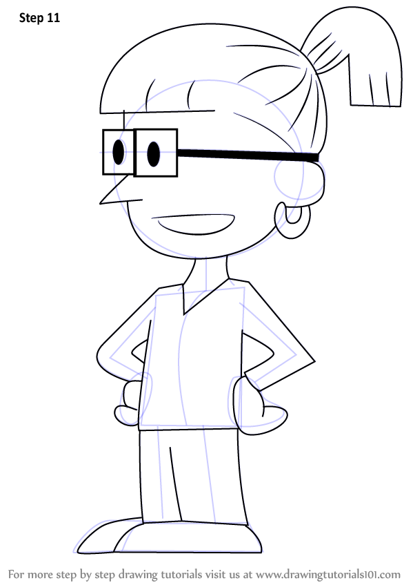 How to Draw Gina from Big Nate (Big Nate) Step by Step ...