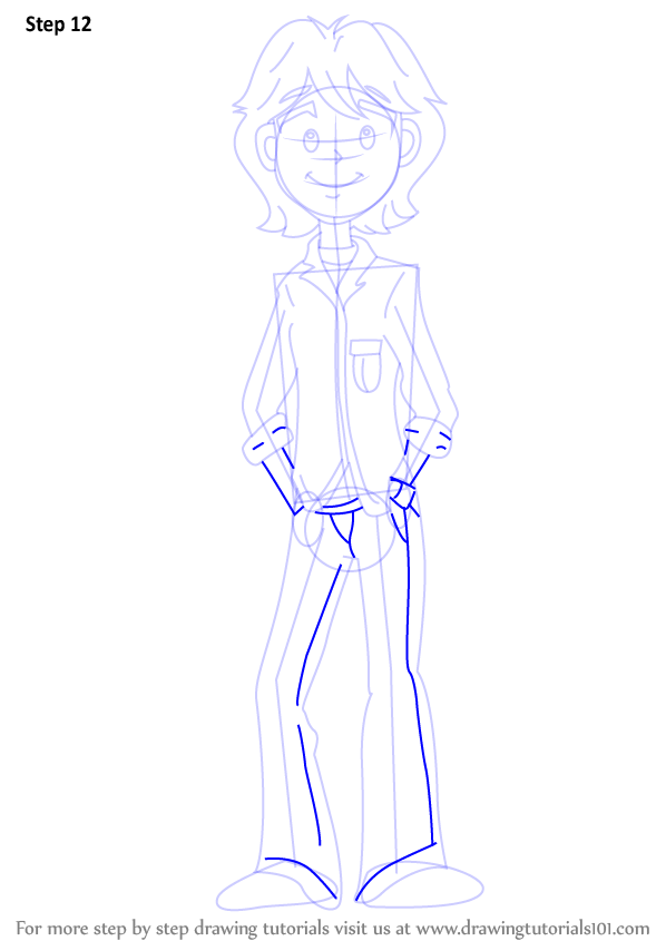 How to Draw Brandon Roberts from Dork Diaries (Dork Diaries) Step by ...