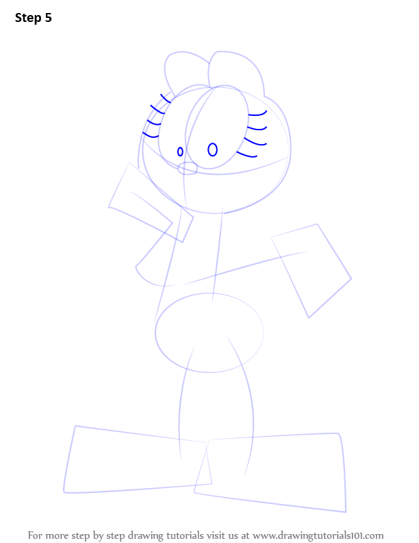 How to Draw Arlene from Garfield (Garfield) Step by Step ...