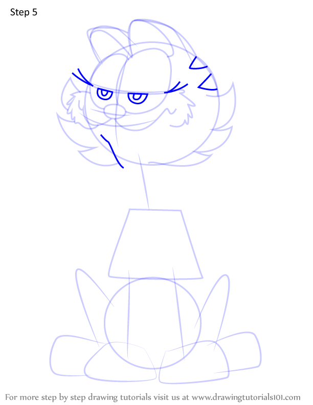 How to Draw Garfield's Mother from Garfield (Garfield) Step by Step ...