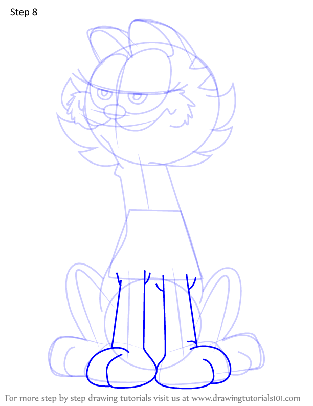 How to Draw Garfield's Mother from Garfield (Garfield) Step by Step ...