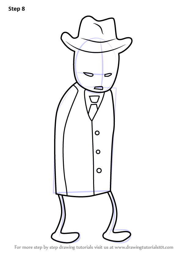 How to Draw Diamonds Droog from Homestuck (Homestuck) Step by Step ...