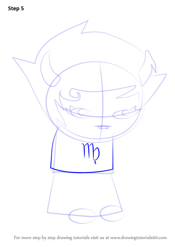 How to Draw Kanaya Maryam from Homestuck (Homestuck) Step by Step ...