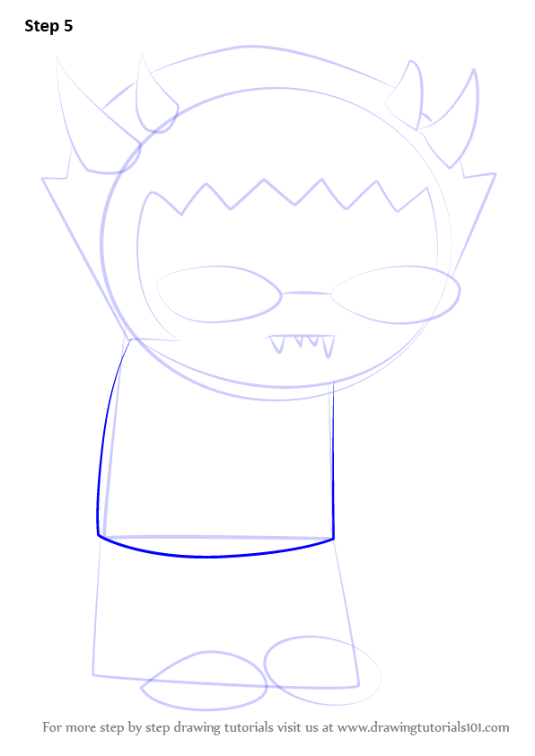 How to Draw Sollux Captor from Homestuck (Homestuck) Step by Step ...
