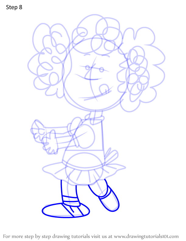 How to Draw Frieda from Peanuts (Peanuts) Step by Step ...