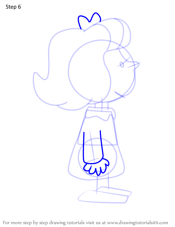 How to Draw Peggy Jean from Peanuts (Peanuts) Step by Step ...