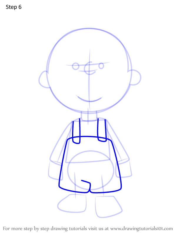 How to Draw Pig-Pen from Peanuts (Peanuts) Step by Step ...