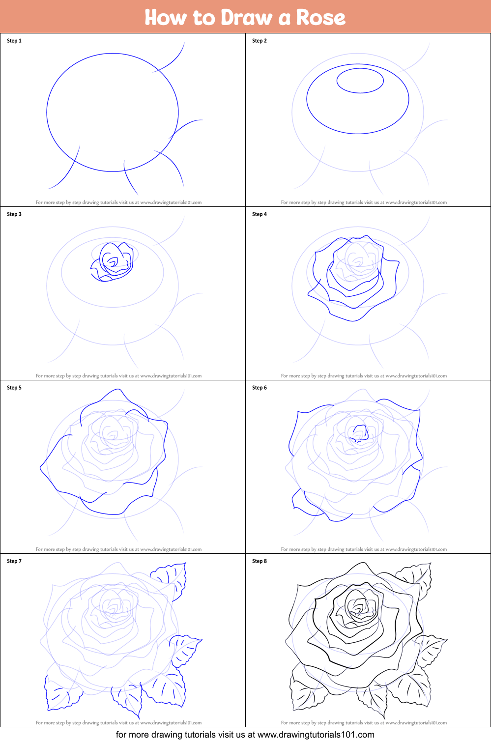 Magikal Journeys Learn To Draw A Rose