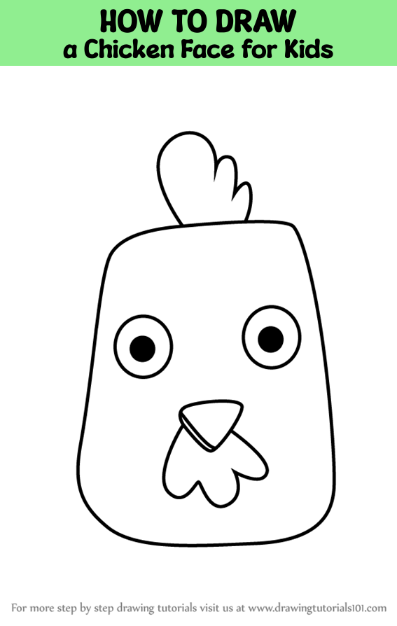 How To Draw Chicken Easy Drawing Chicken For Children Step How To Draw