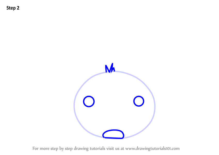 How to Draw a Fennec Fox Face for Kids (Animal Faces for Kids) Step by ...