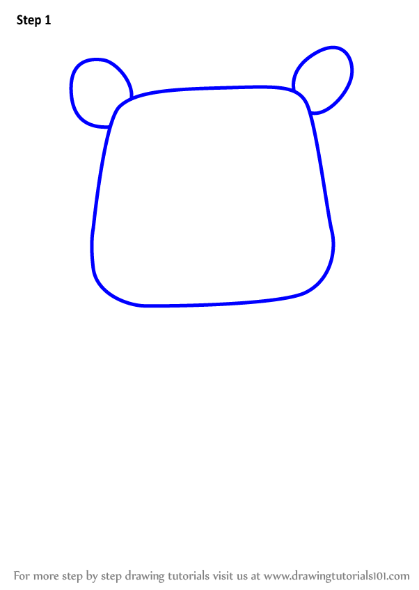 How to Draw a Capybara for Kids (Animals for Kids) Step by Step ...