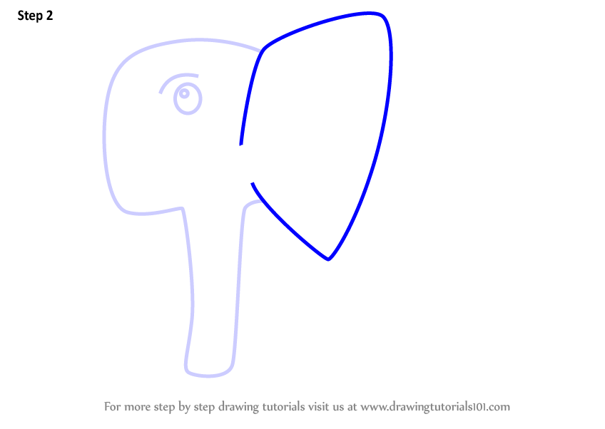 How to Draw an Elephant for Kids (Animals for Kids) Step by Step ...
