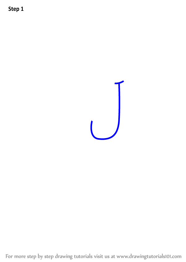 How to Draw a Jaguar from Letter J (Animals with Letters) Step by Step ...