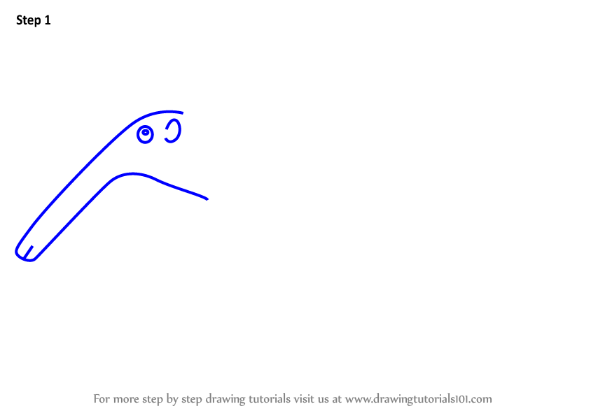 How to Draw a Cartoon Anteater (Cartoon Animals) Step by Step ...