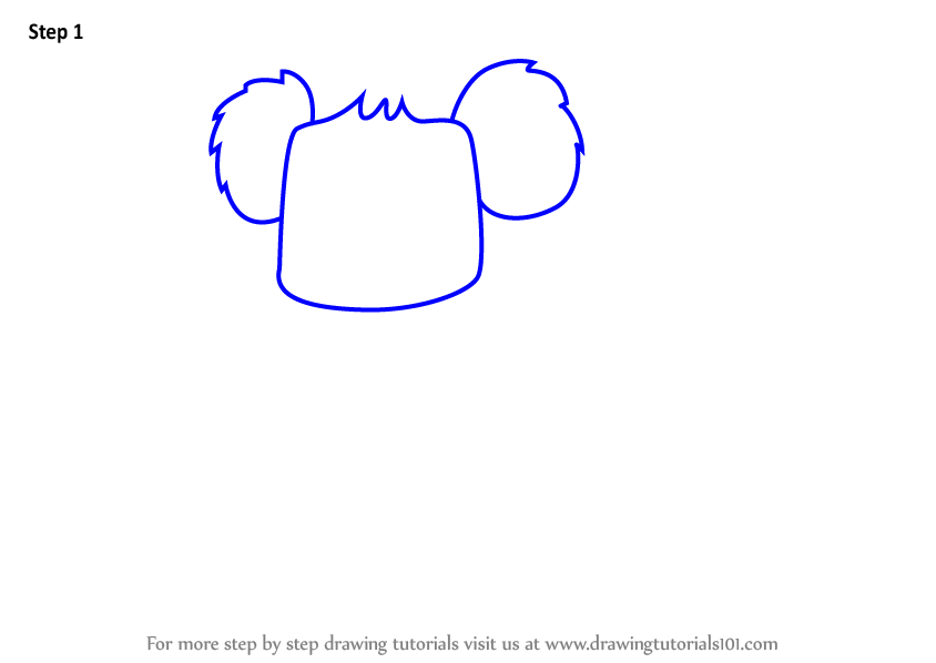 How to Draw a Cartoon Koala (Cartoon Animals) Step by Step ...