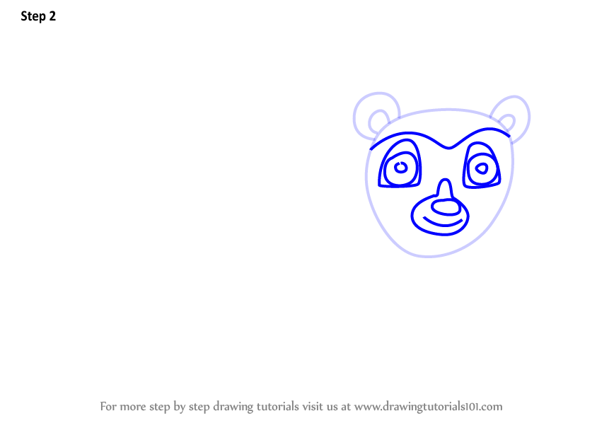 How to Draw a Cartoon Lemur (Cartoon Animals) Step by Step ...