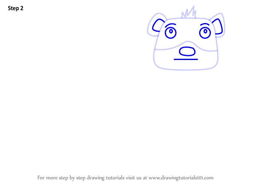 How to Draw a Cartoon Weasel (Cartoon Animals) Step by Step ...