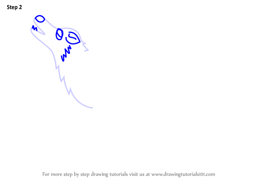 How to Draw a Cartoon Wolf (Cartoon Animals) Step by Step ...