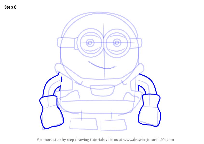 How to Draw Minion Cartoon (Cartoons for Kids) Step by Step ...