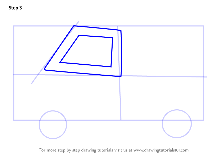 How to Draw Tow Truck for Kids (Vehicles) Step by Step ...