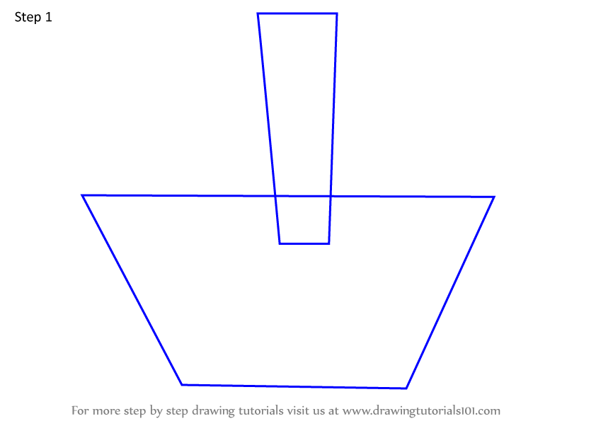 How to Draw Basket Full of Presents and Candy Canes (Christmas) Step by ...