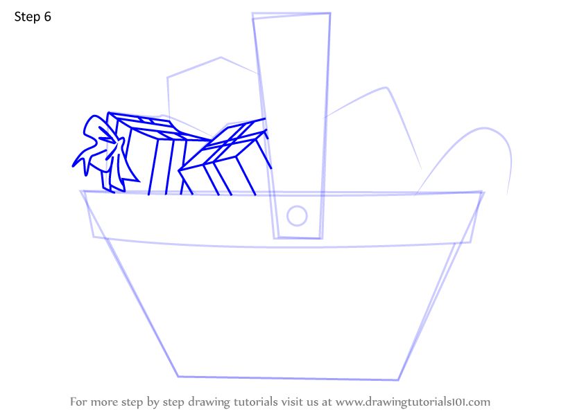 How to Draw Basket Full of Presents and Candy Canes (Christmas) Step by ...