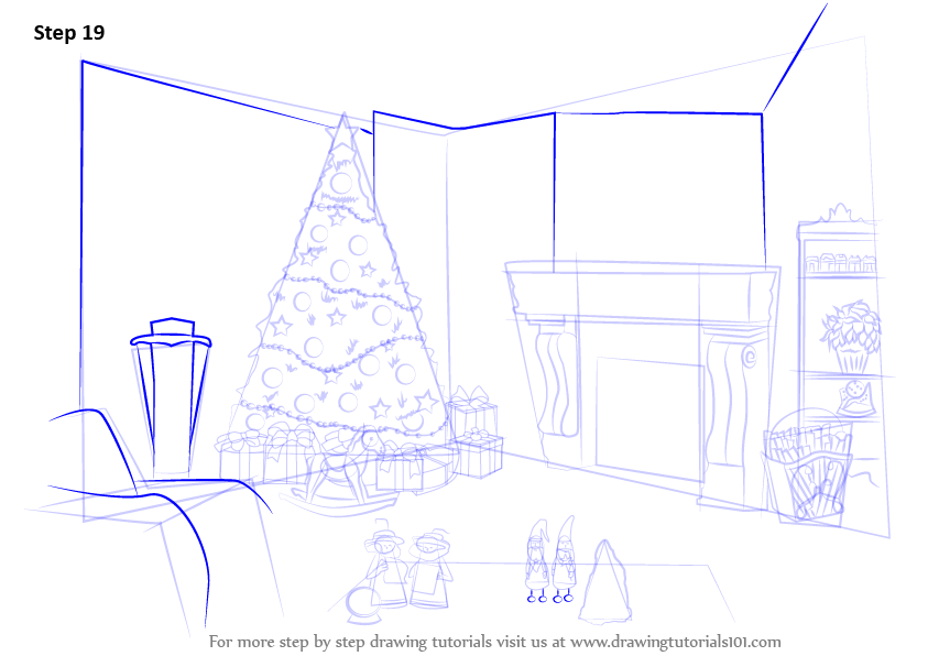 How to Draw Christmas Celebrations (Christmas) Step by Step ...