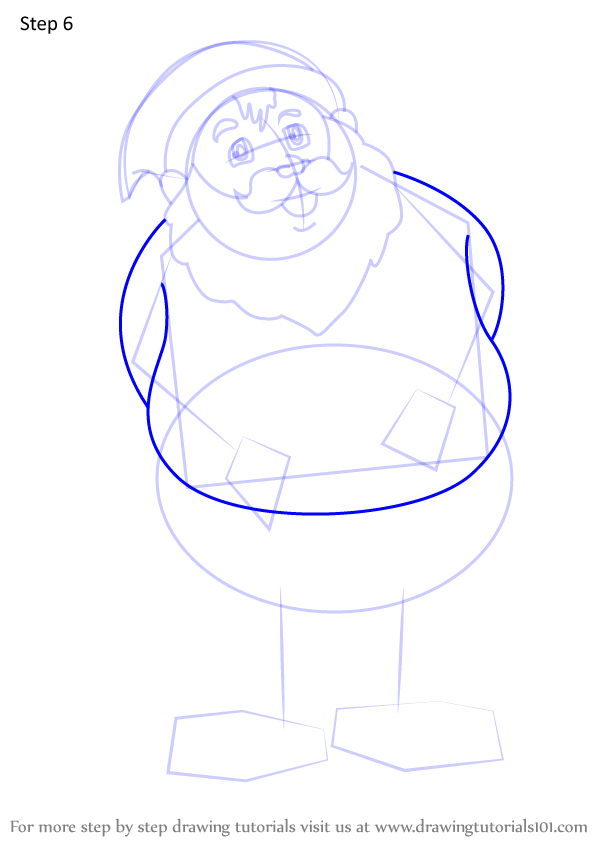 How to Draw Christmas Santa (Christmas) Step by Step ...