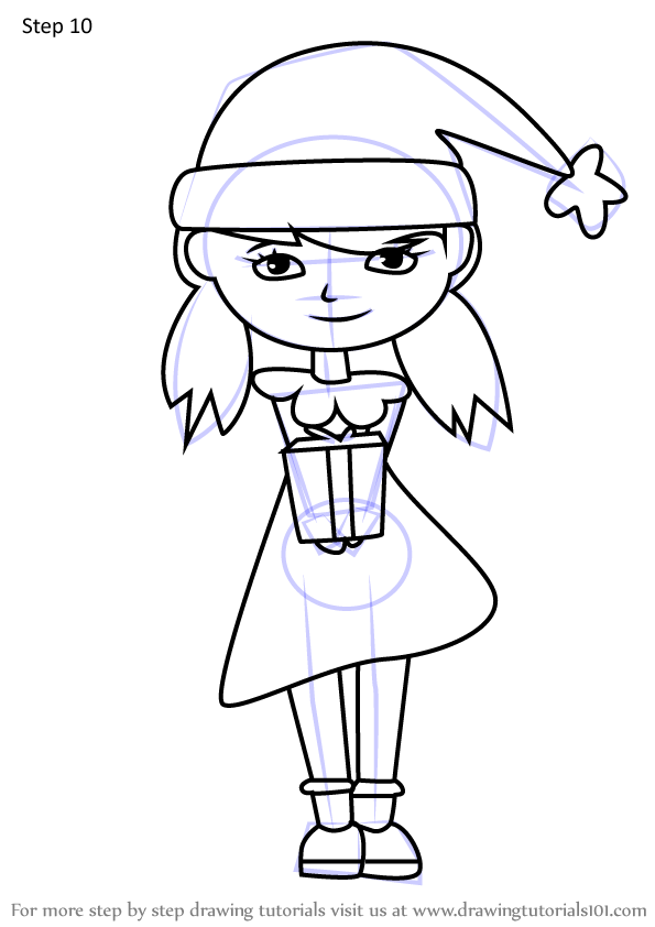 How To Draw A Girl Elf Step By Step
